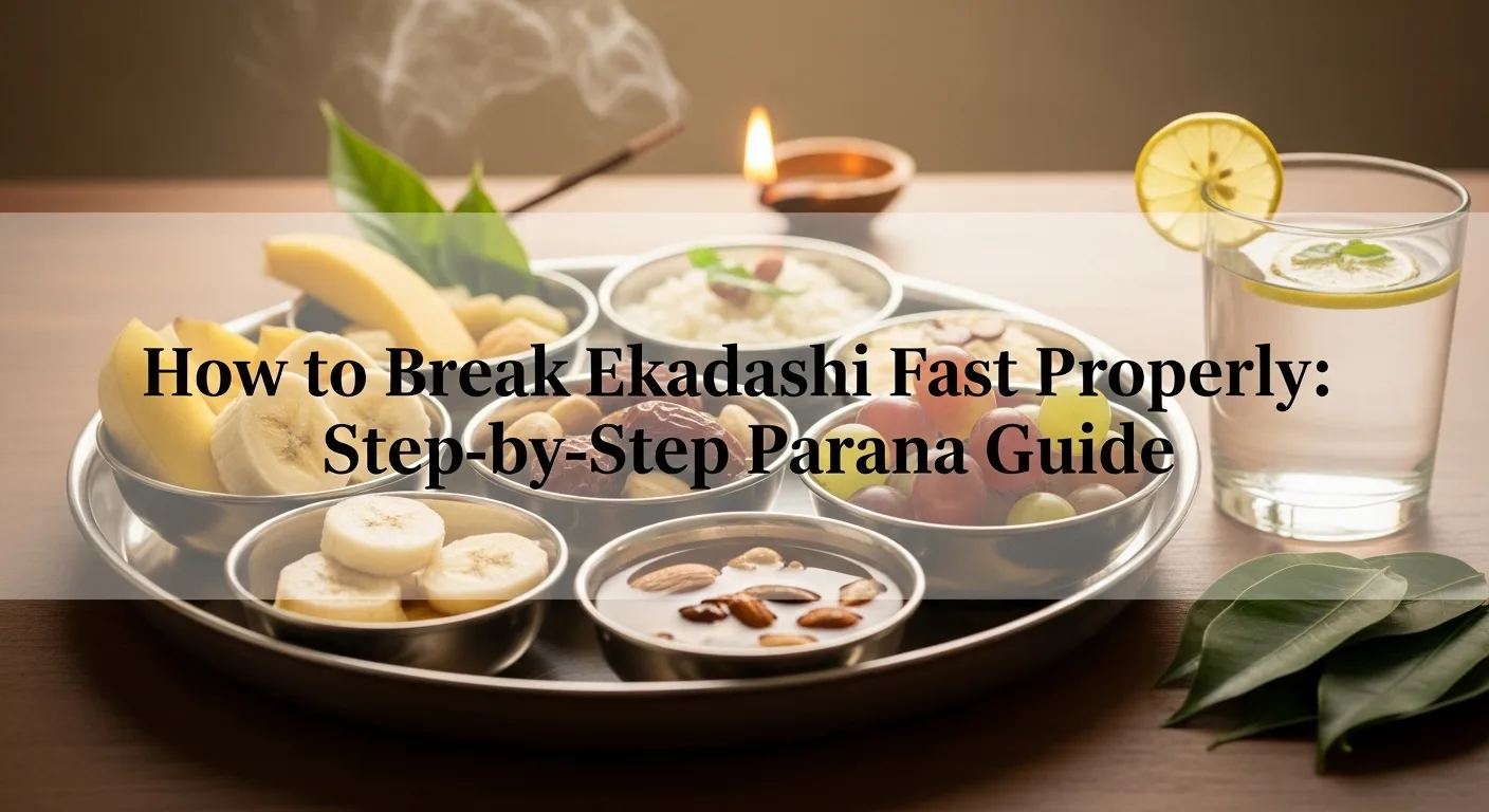 How to Break Ekadashi Fast Properly Step-by-Step Parana Guide - Hindutva