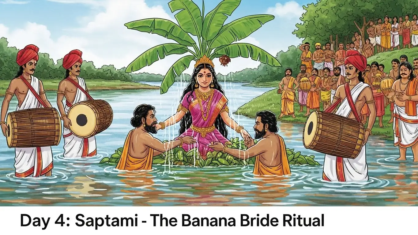 Durga Puja Complete 10-Day Celebration Guide - Hindutva